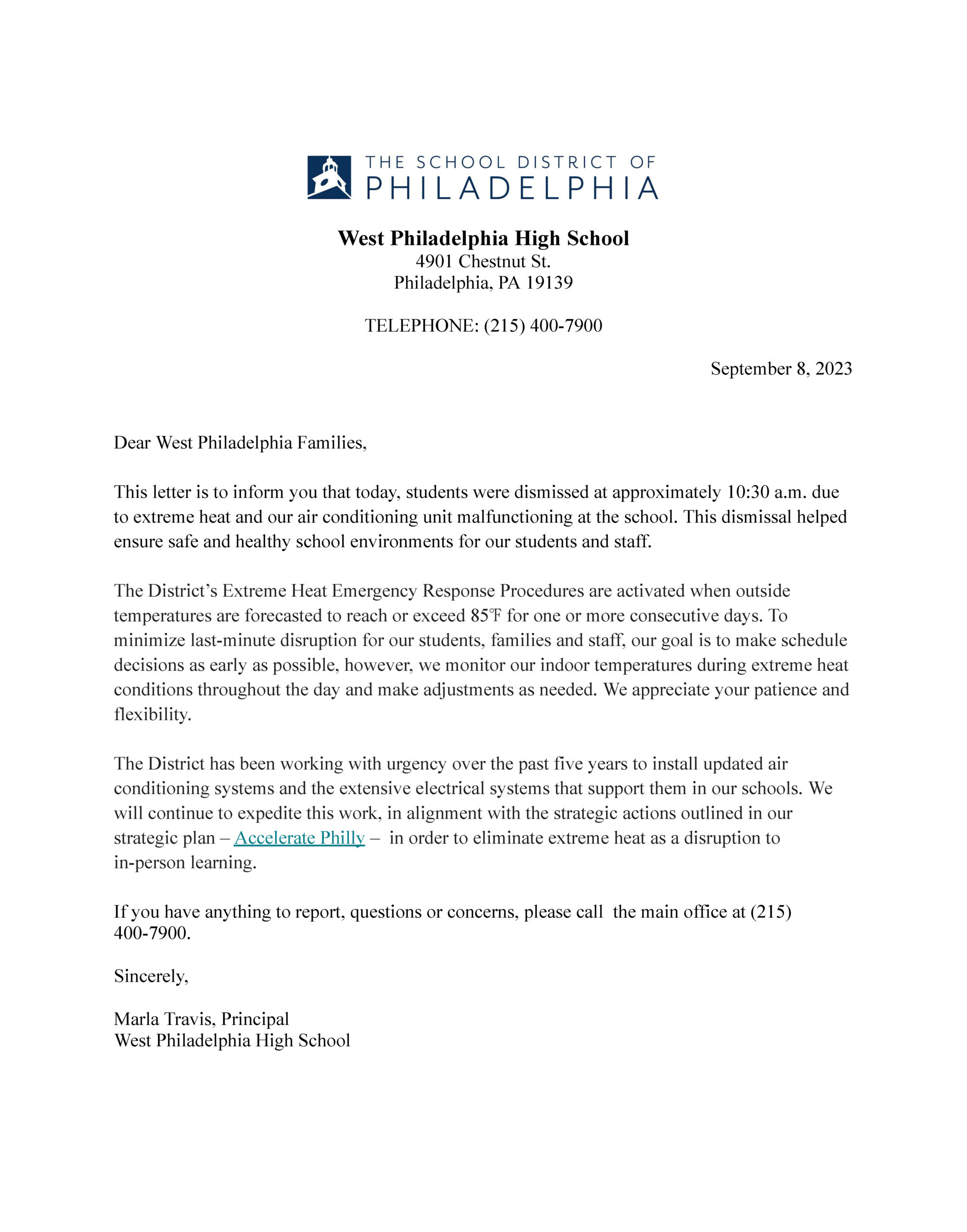 West Philadelphia High School – The School District of Philadelphia